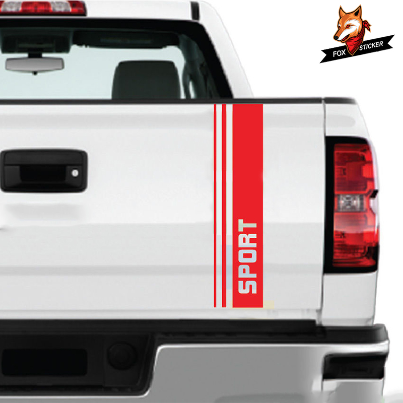 Gloss Auto Side Car Sticker Sport Decal Pair - on 3M Vinyl Sticker for ...