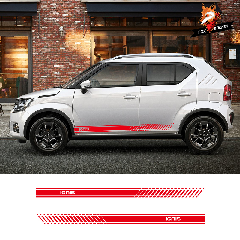 Customized Vehicle Auto Decals Stripe Wraps Body Graphics Vinyl Ignis ...