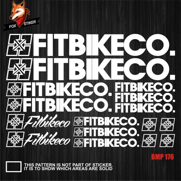 Bicycle Frame Decal Stickers FITBIKE-02