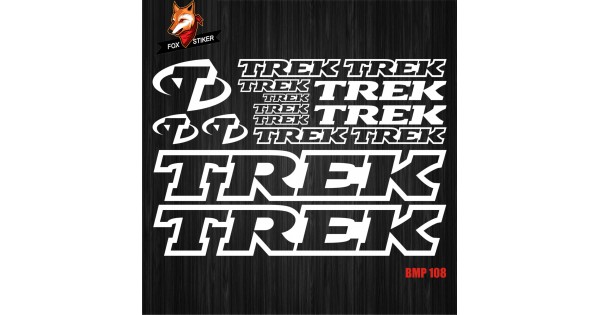 Bicycle Frame Decal Stickers TREK-01