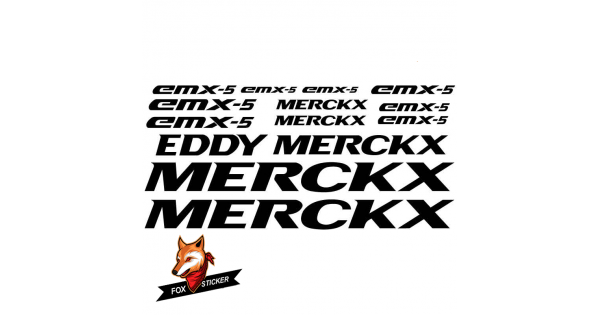 Bicycle Frame Decal Stickers MERCKX-01