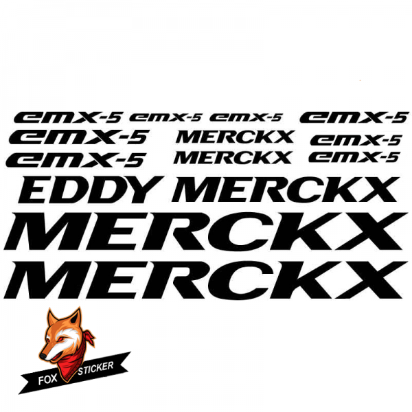 Bicycle Frame Decal Stickers MERCKX-01