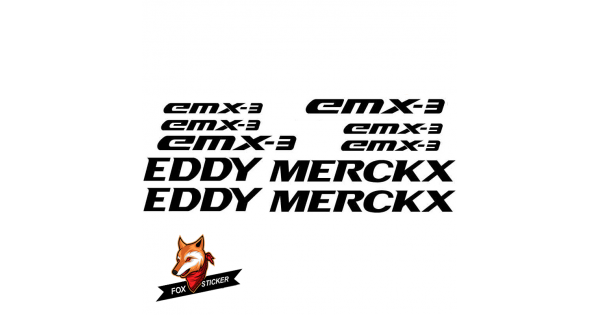 Bicycle Frame Decal Stickers EDDY MERCKX-02