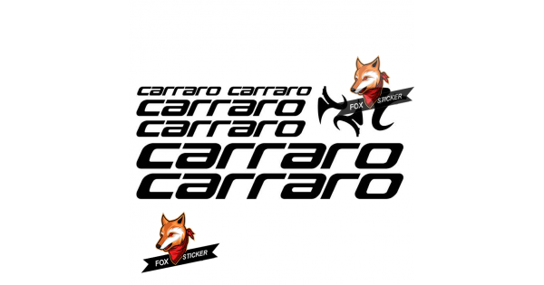 Bicycle Frame Decal Stickers carraro-01