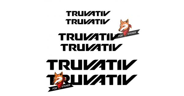 Bicycle Frame Decal Stickers Truvativ-01