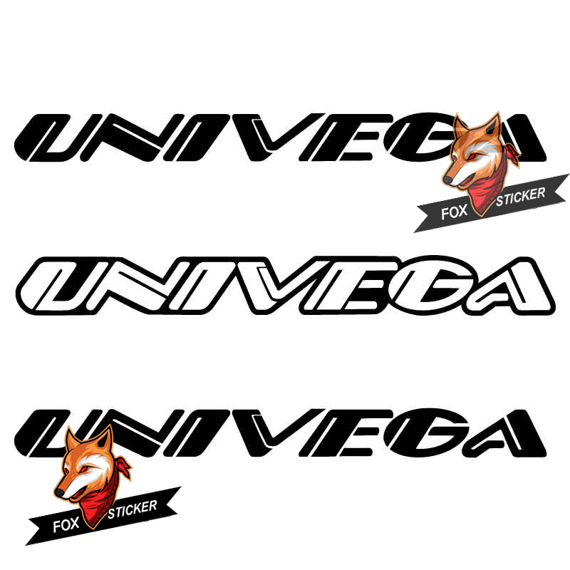 Bicycle Frame Decal Stickers univega-01
