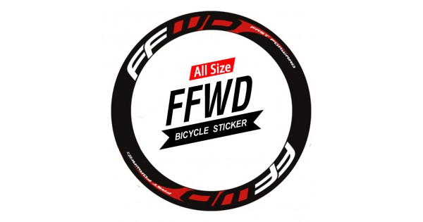 Road Bicycle Wheels Rim Decal Stickers for FFWD F2 F3 F4 F6 F9